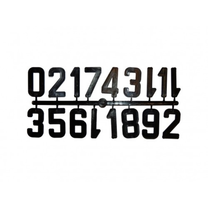 Numere stupi - set pentru 13 stupi