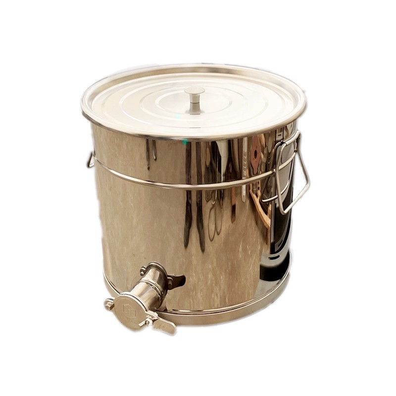 Bidon inox pentru miere, 25 litri I apiluk.ro